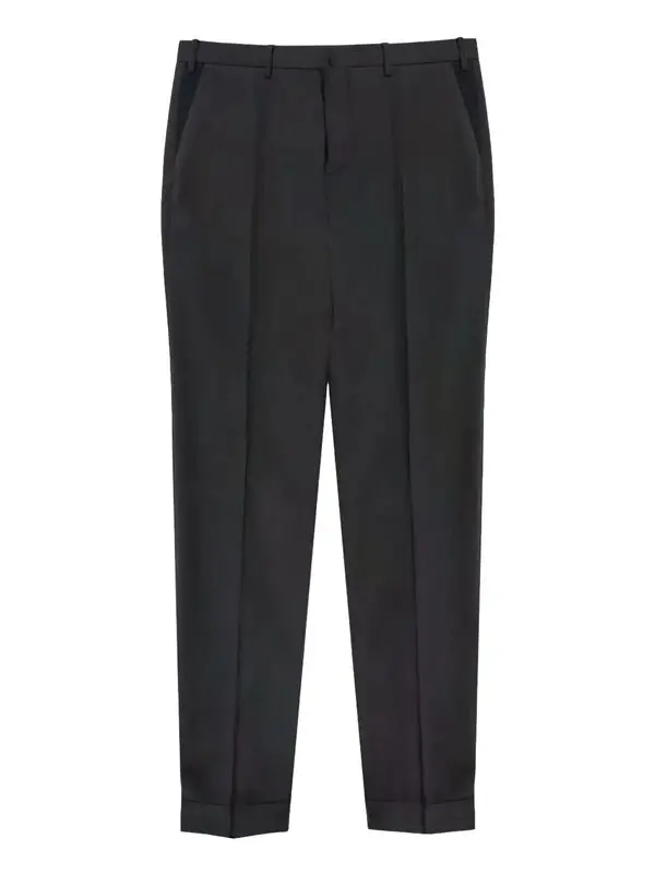 SLOWEAR Tapered Wool Trousers - Grey
