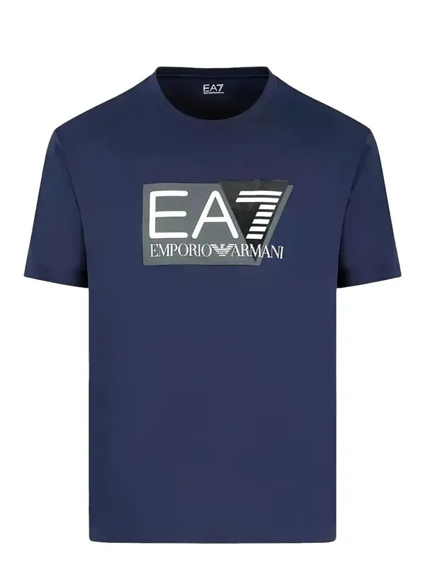 Emporio Armani Logo T-shirt - Blue