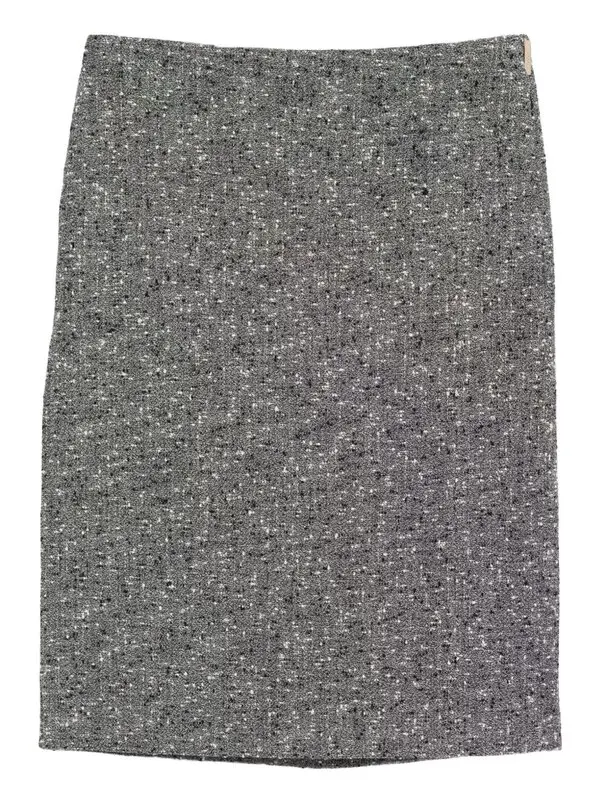 Gucci Wool Mini Skirt - Grey