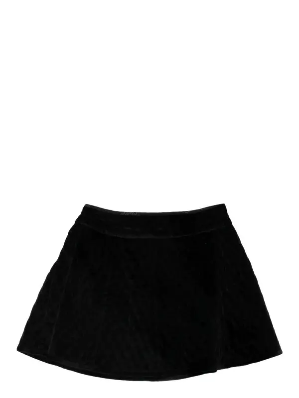 VIVIENNE WESTWOOD Quilted A-line Skirt - Black