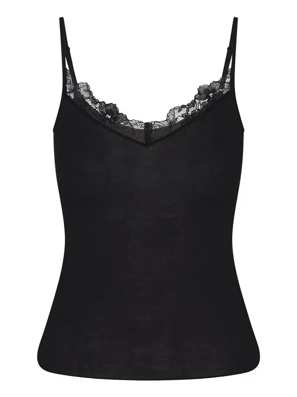 SKIMS Lace Cami Top - Onyx