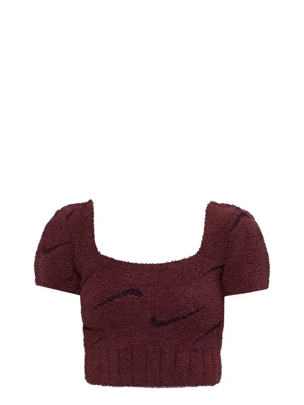 Nike Fortte-style Top - Burgundy