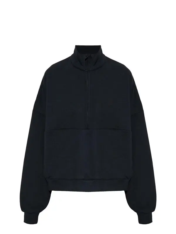 Nike Stand-up Collar Sweatshirt - Black