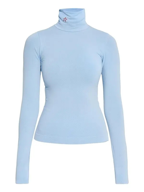 Perfect Moment Thermal Turtleneck - Blue