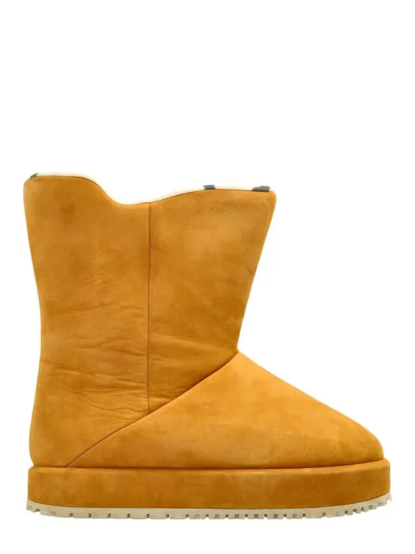 PDF Suede Snow Boots - Brown