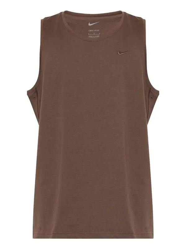 Nike Logo Tank Top - Brown