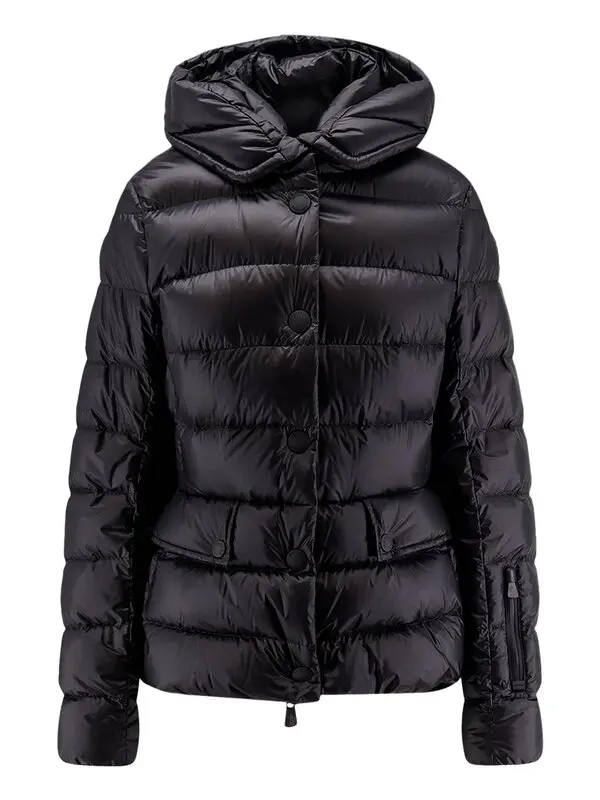Moncler Armoniques Hooded Down Jacket - Black