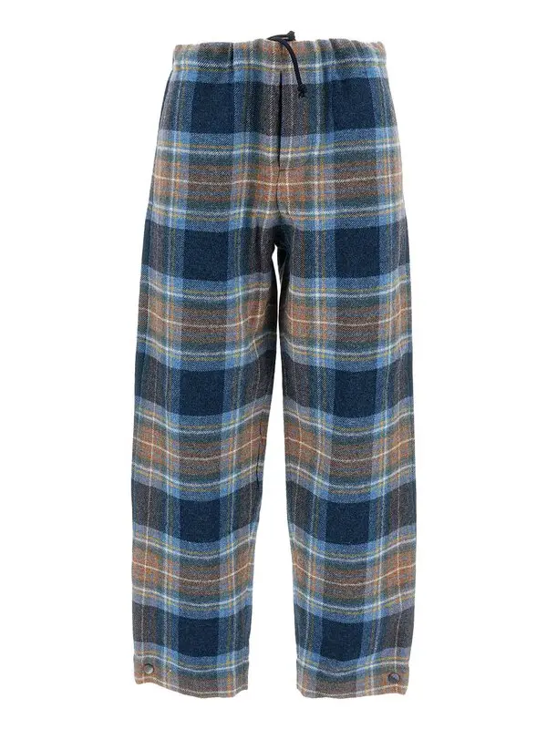 META CAMPANIA COLLECTIVE Tartan Wool Pants - Multicolor