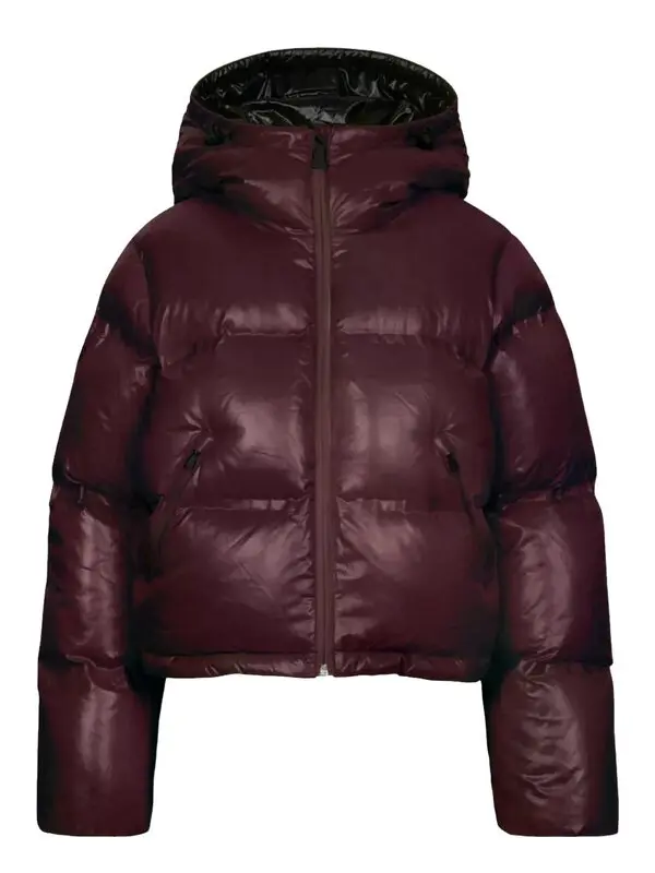 Aztech Mountain Hooded Padded Jacket - Red