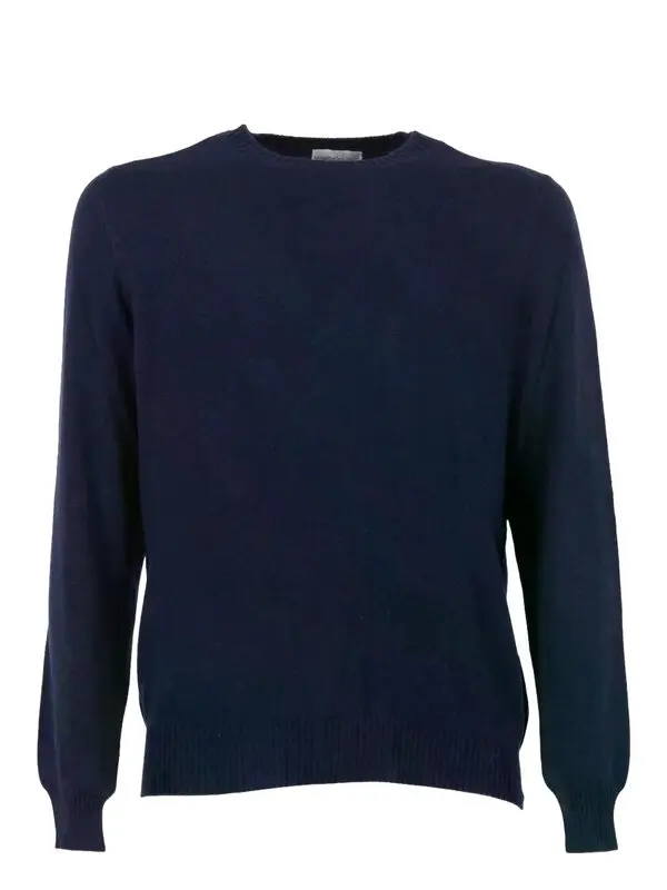 SETTEFILI CASHMERE Crew-neck Sweater - Blue