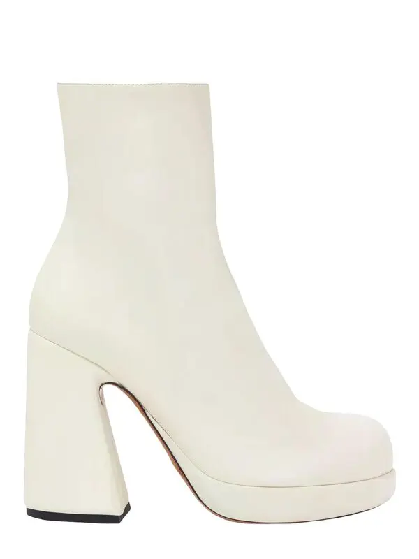 Proenza Schouler Forma Platform Boots - Neutrals