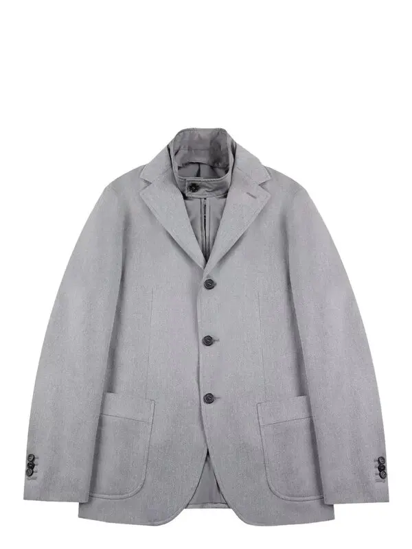 Incotex Removable-panel Blazer - Grey