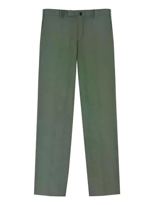 Incotex Stretch Cotton Trousers - Green