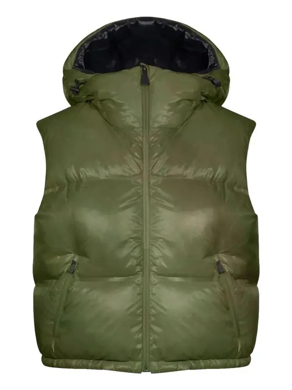 Aztech Mountain Snowbird Hooded Gilet - Green