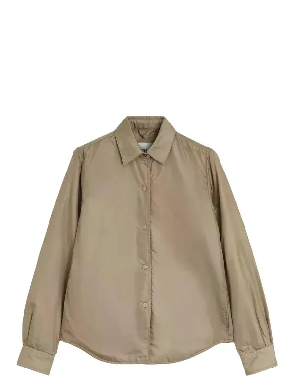 Aspesi Buttoned Padded Shirt - Neutrals