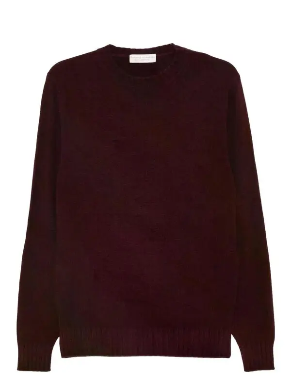 FILIPPO DE LAURENTIIS Ribbed Wool Sweater - Red