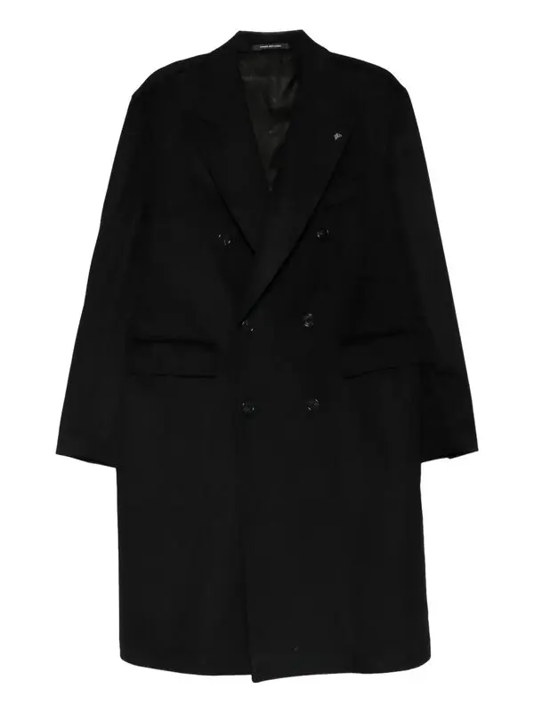 Tagliatore Double-breasted Coat - Black