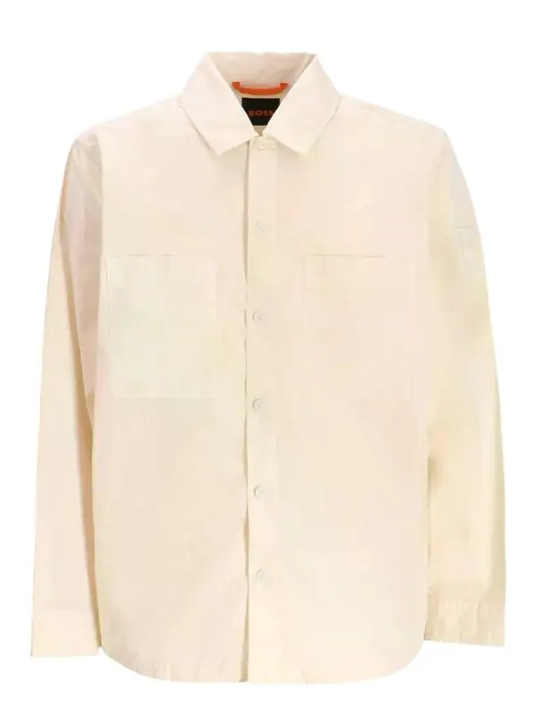 BOSS Patch-pocket Shirt - Neutrals