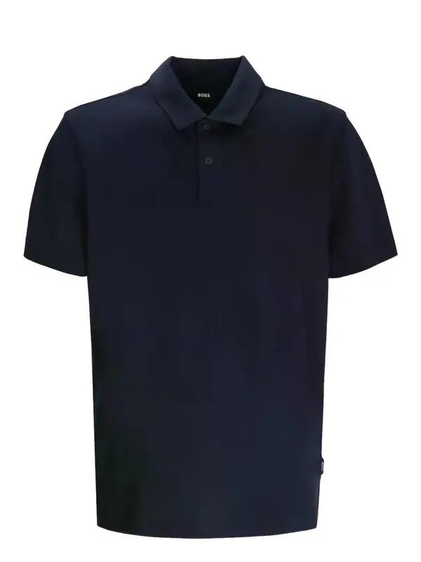 BOSS Short-sleeve Polo Shirt - Blue