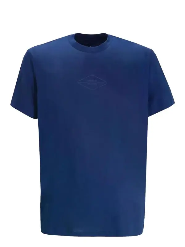 Armani Exchange Embossed Crew-neck T-shirt - Blue