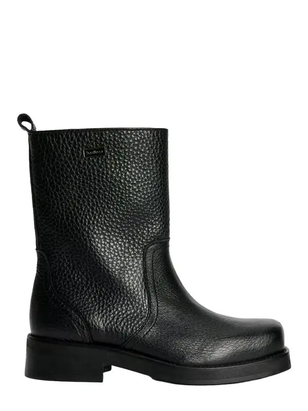 SOULLAND Delaware Leather Boots - Black