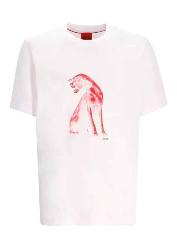 Hugo Graphic-print T-shirt - White