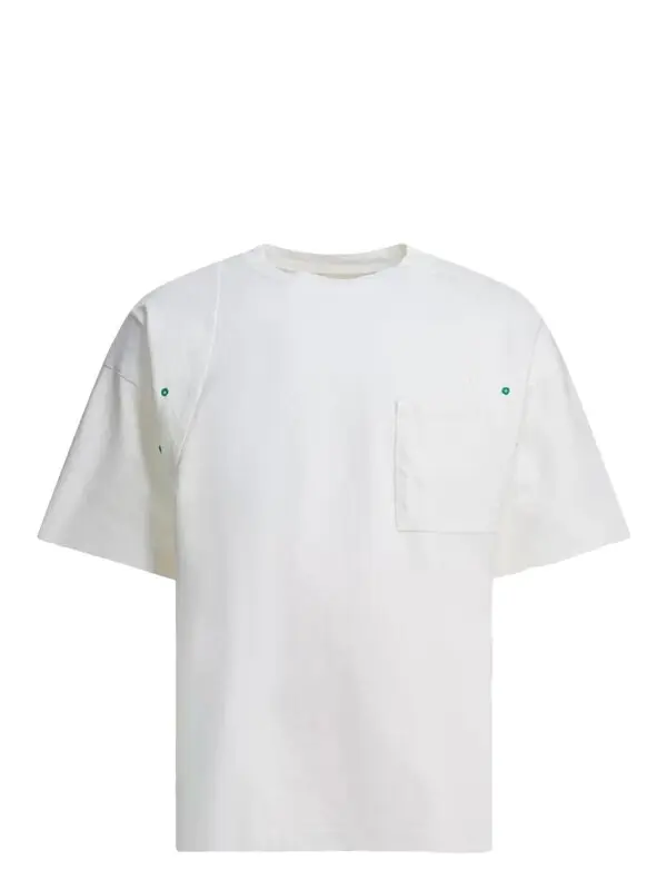 Kapital Pocketed Panelled T-shirt - White