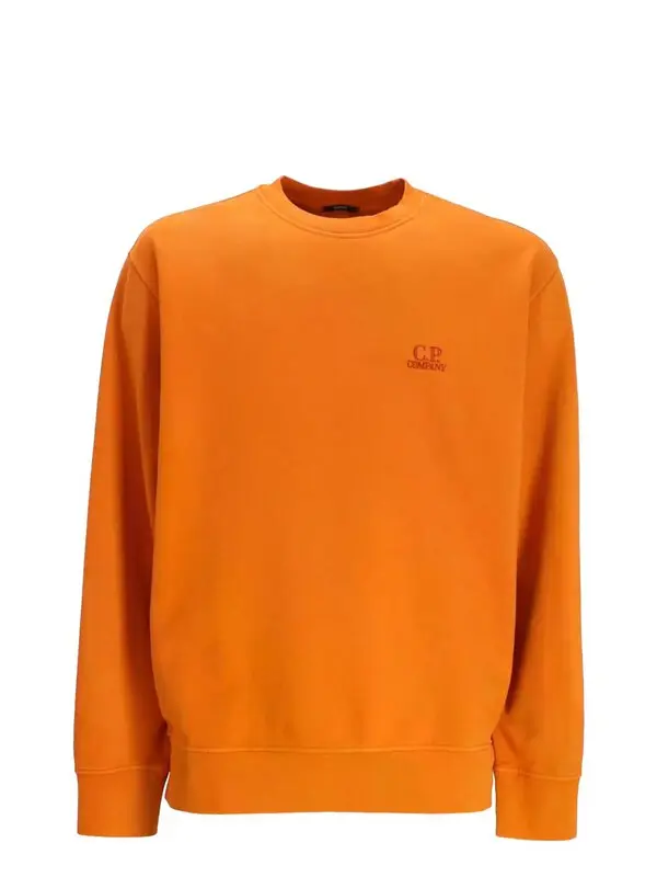 C.P. COMPANY Logo Sweatshirt - Orange
