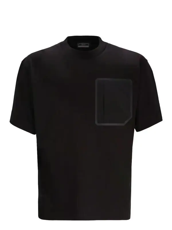Herno Pocket Cotton T-shirt - Black