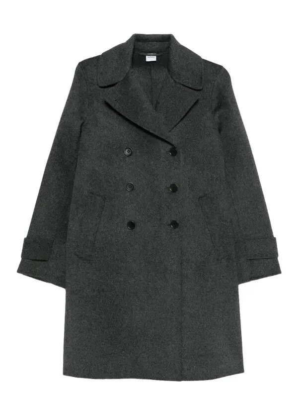 Aspesi Double-breasted Coat - Grey
