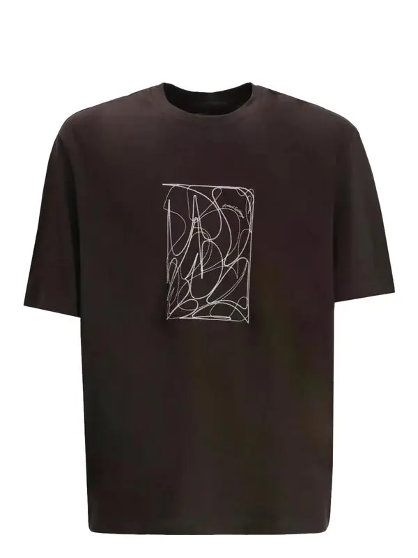 Armani Exchange Graphic T-shirt - Brown