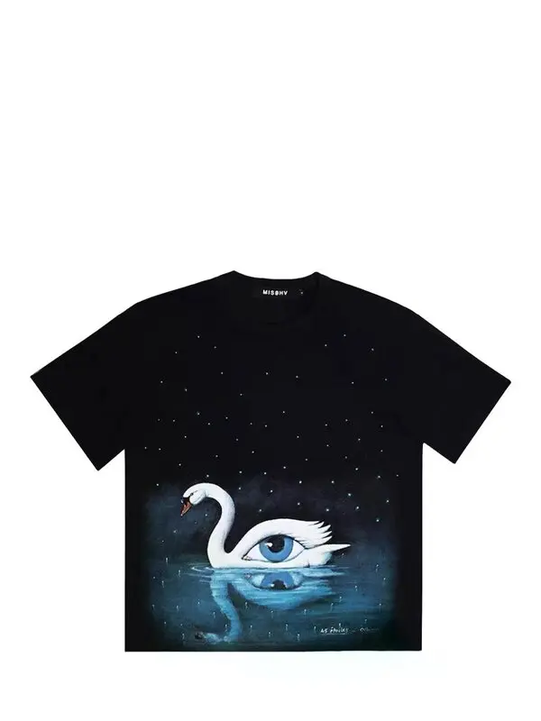 MISBHV Olbinski Edition Swan T-shirt - Black