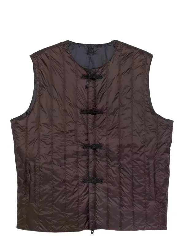 Taion Quilted Gilet - Brown