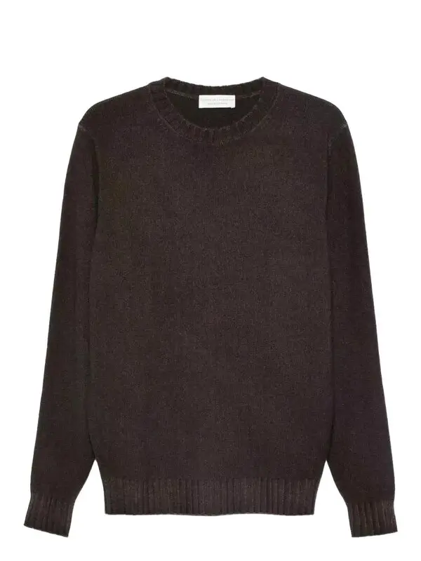 FILIPPO DE LAURENTIIS Ribbed Wool Sweater - Brown