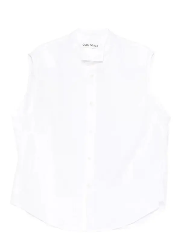 Our Legacy Wing Sleeveless Shirt - White