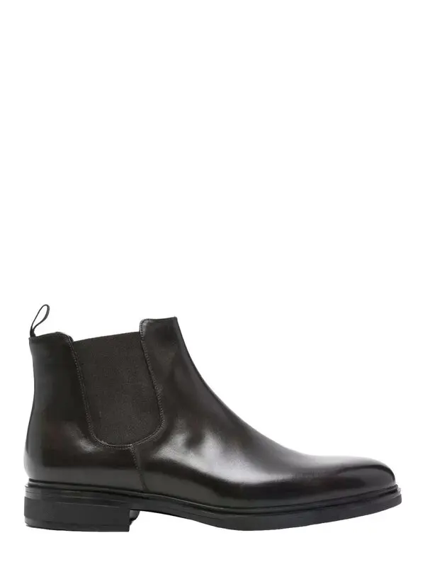 Corneliani Pull-tab Chelsea Boots - Brown