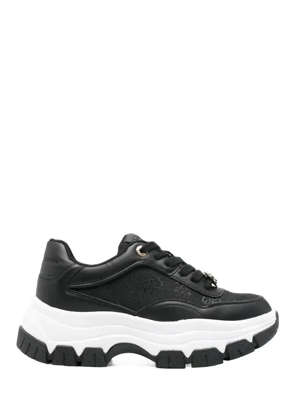Guess 73mm Berrett 4g Logo Sneakers - Black