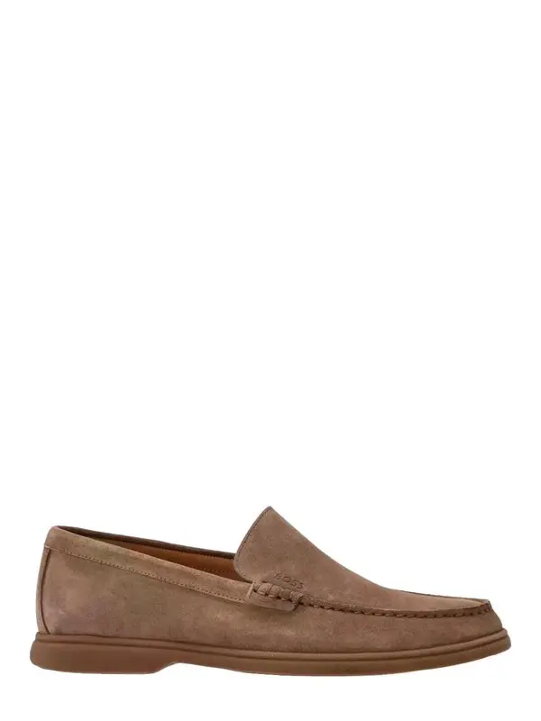 BOSS Suede Loafers - Brown