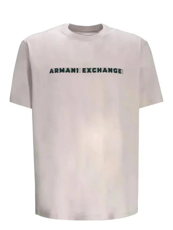 Armani Exchange Logo T-shirt - Grey