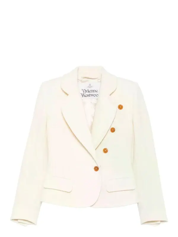 VIVIENNE WESTWOOD Button Flap Pocket Jacket - Neutrals