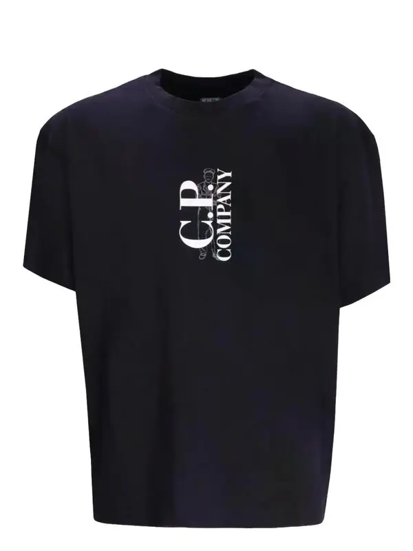 C.P. COMPANY Logo T-shirt - Blue