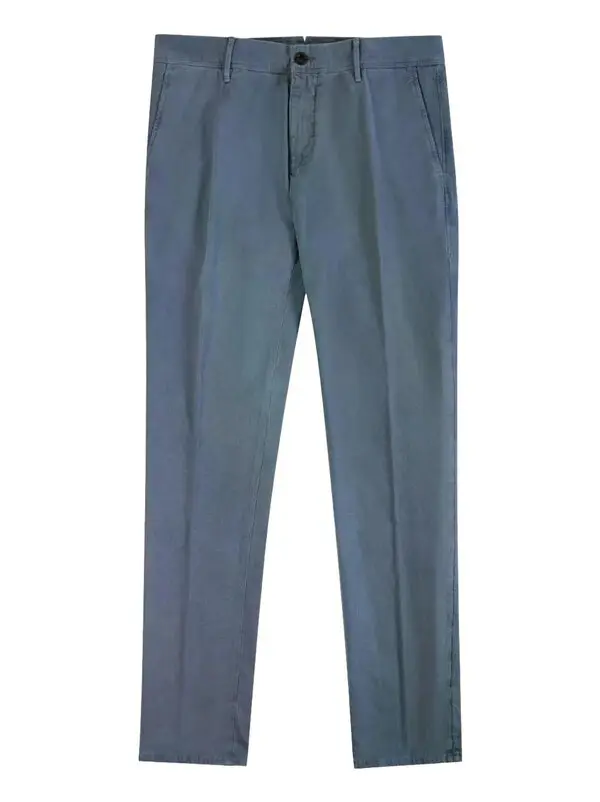Incotex Diagonal-pocket Trousers - Blue