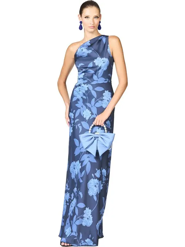 Sachin & Babi Delphine Printed Gown - Galaxy Roses