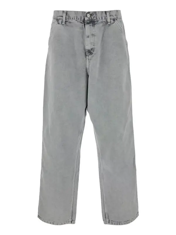 Carhartt Work In Progress Button-fastening Carpenter Jeans - Grey