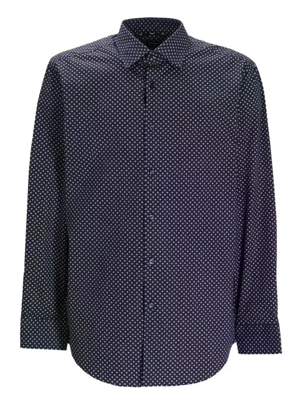 BOSS Polka Dot-patterned Shirt - Black