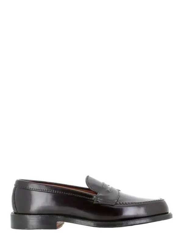 Alden Penny-slot Loafers - Brown