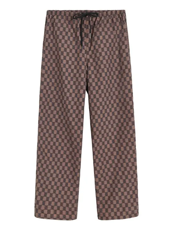 BY MALENE BIRGER Alban Parachute Trousers - Dark Mahogany