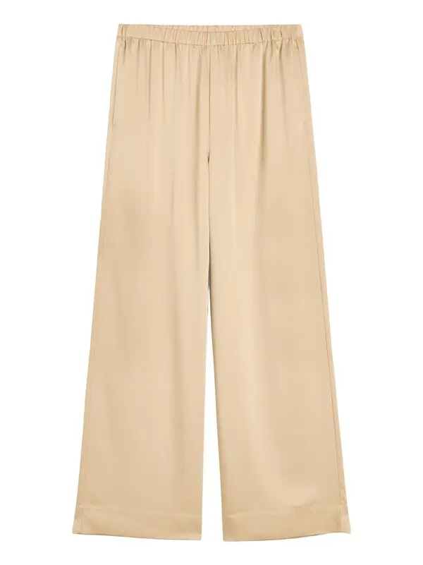 BY MALENE BIRGER Cabello Wide-leg Trousers - Old Beige