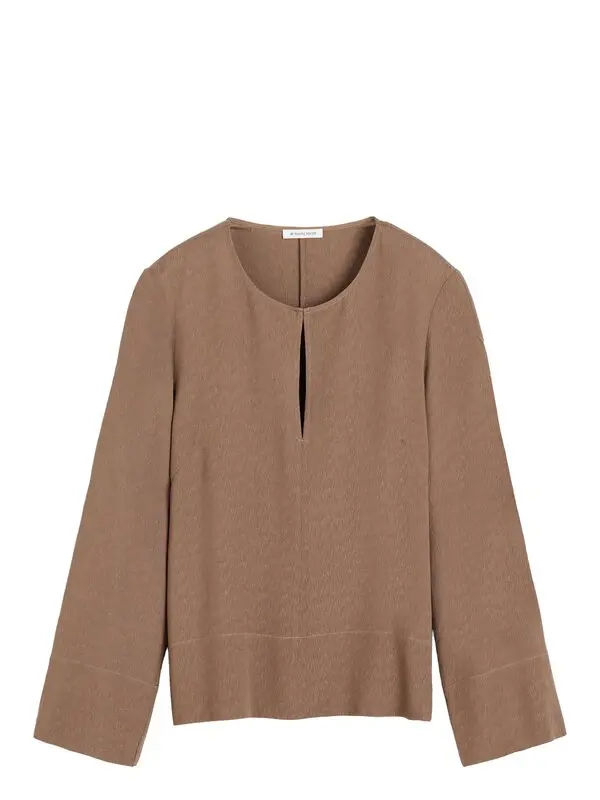 BY MALENE BIRGER Malukka Blouse - Chocolate Chip