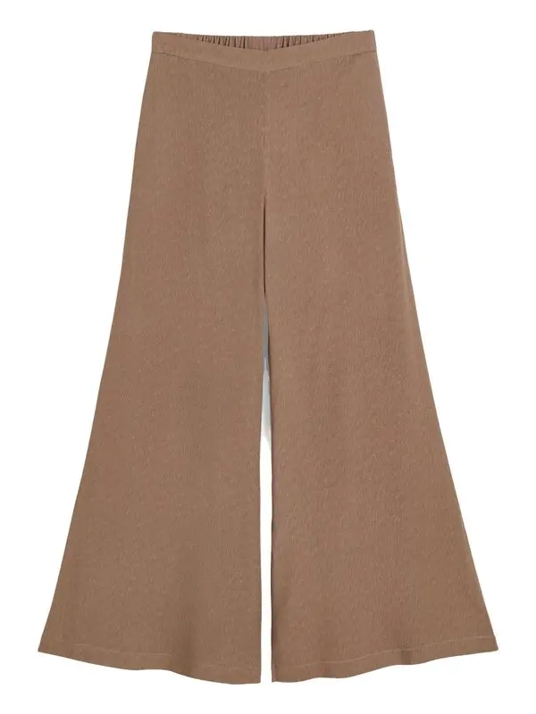 BY MALENE BIRGER Lucee Flared Trousers - Chocolate Chip